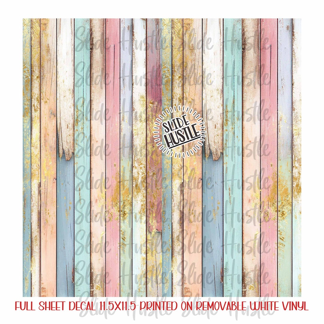 Printed Vinyl, Shabby Chic Barnboard Vinyl, Rustic Wood Vinyl, Adhesive ...