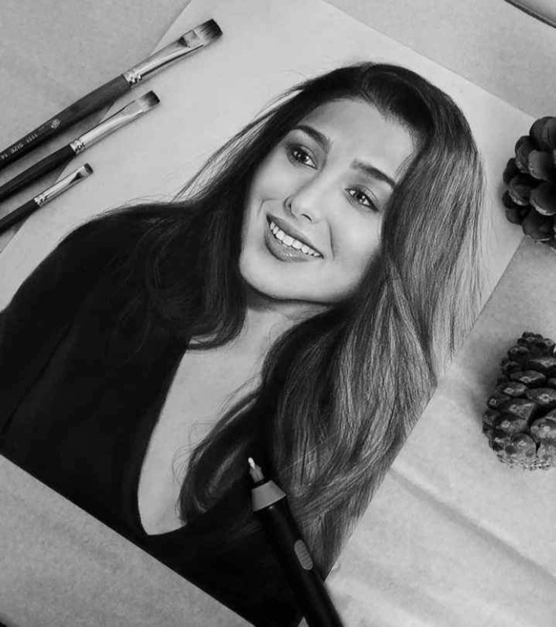 Custom Graphite Pencil Portraits From Photos the Perfect Gift for Your ...