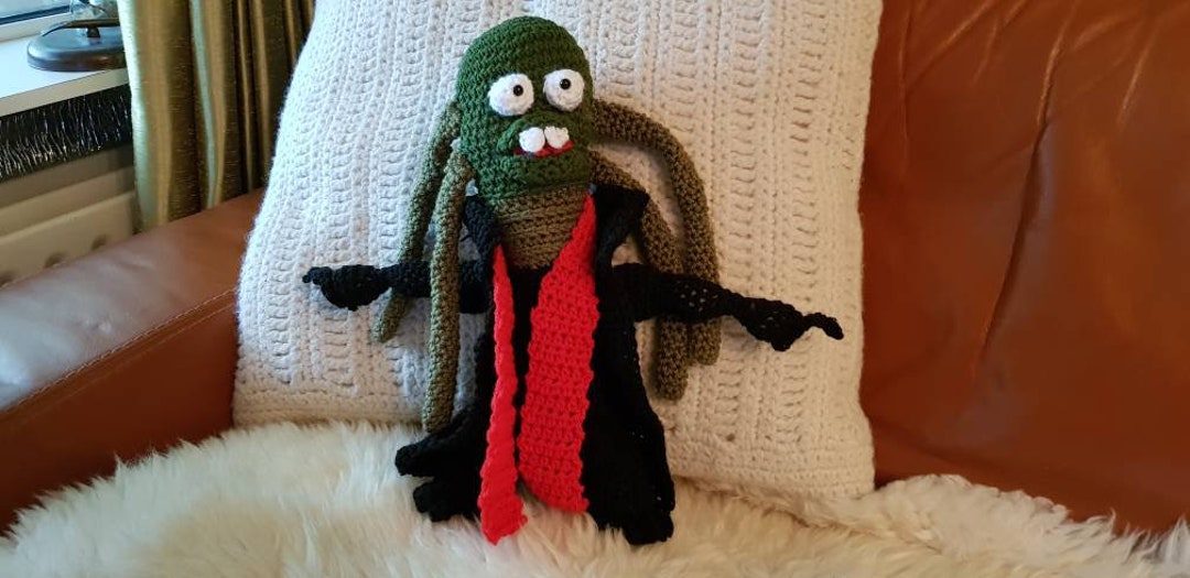 Crochetpattern: Ziltoid the Omniscient Devin Townsend Metal Stuffed ...