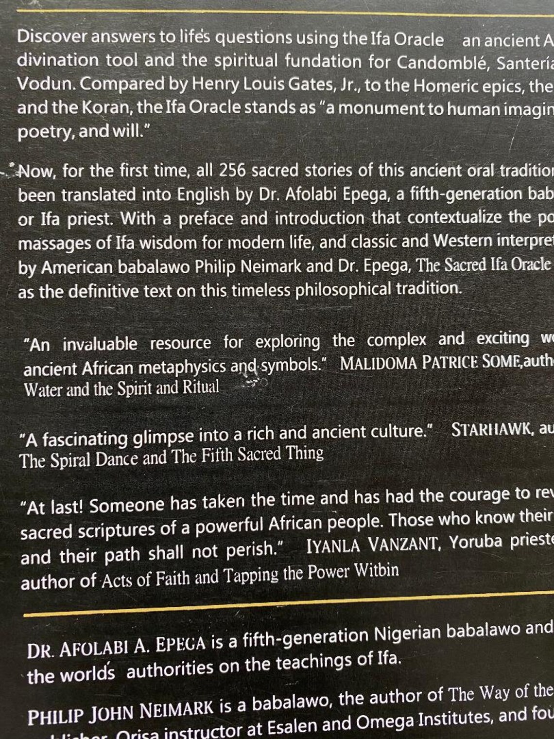 Vintage the Sacred Ifa Oracle 1808 in Stock Ready to Ship - Etsy