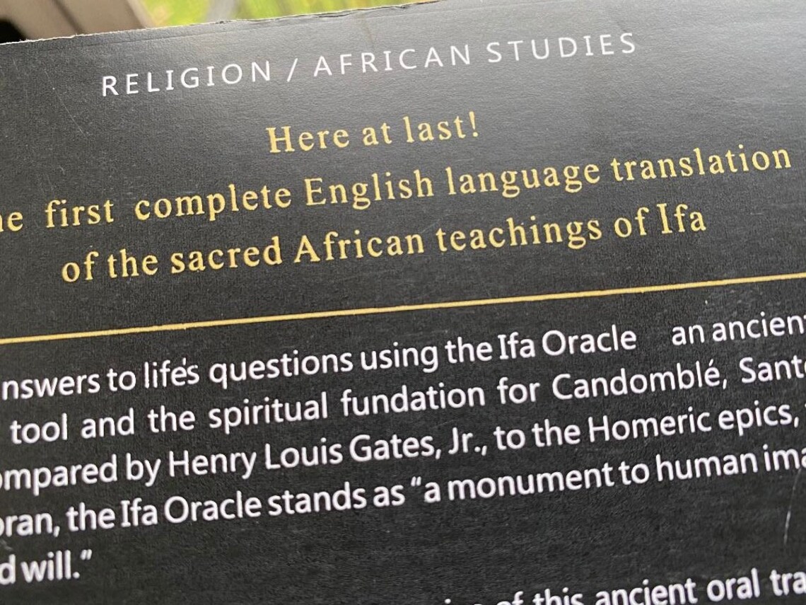 Vintage the Sacred Ifa Oracle 1808 in Stock Ready to Ship - Etsy