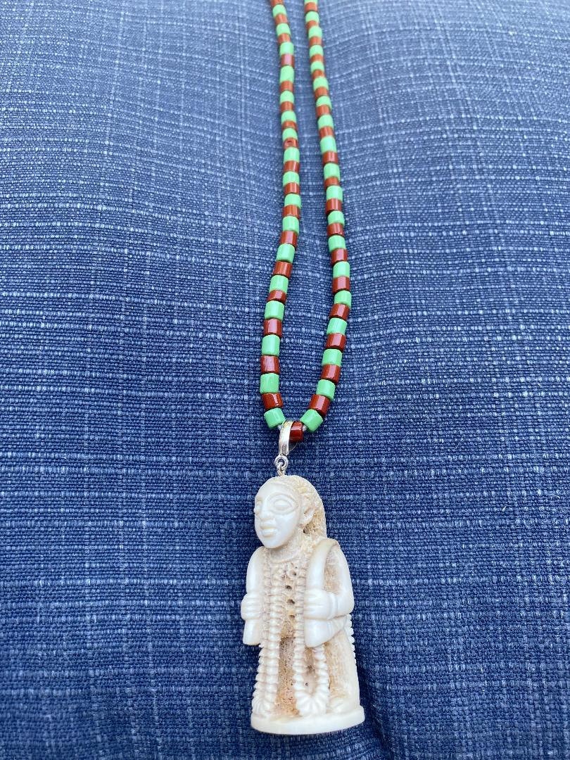 2 Inch Beautiful Hand Carved Bone Yoruba Ere Esu Ifa Glass - Etsy