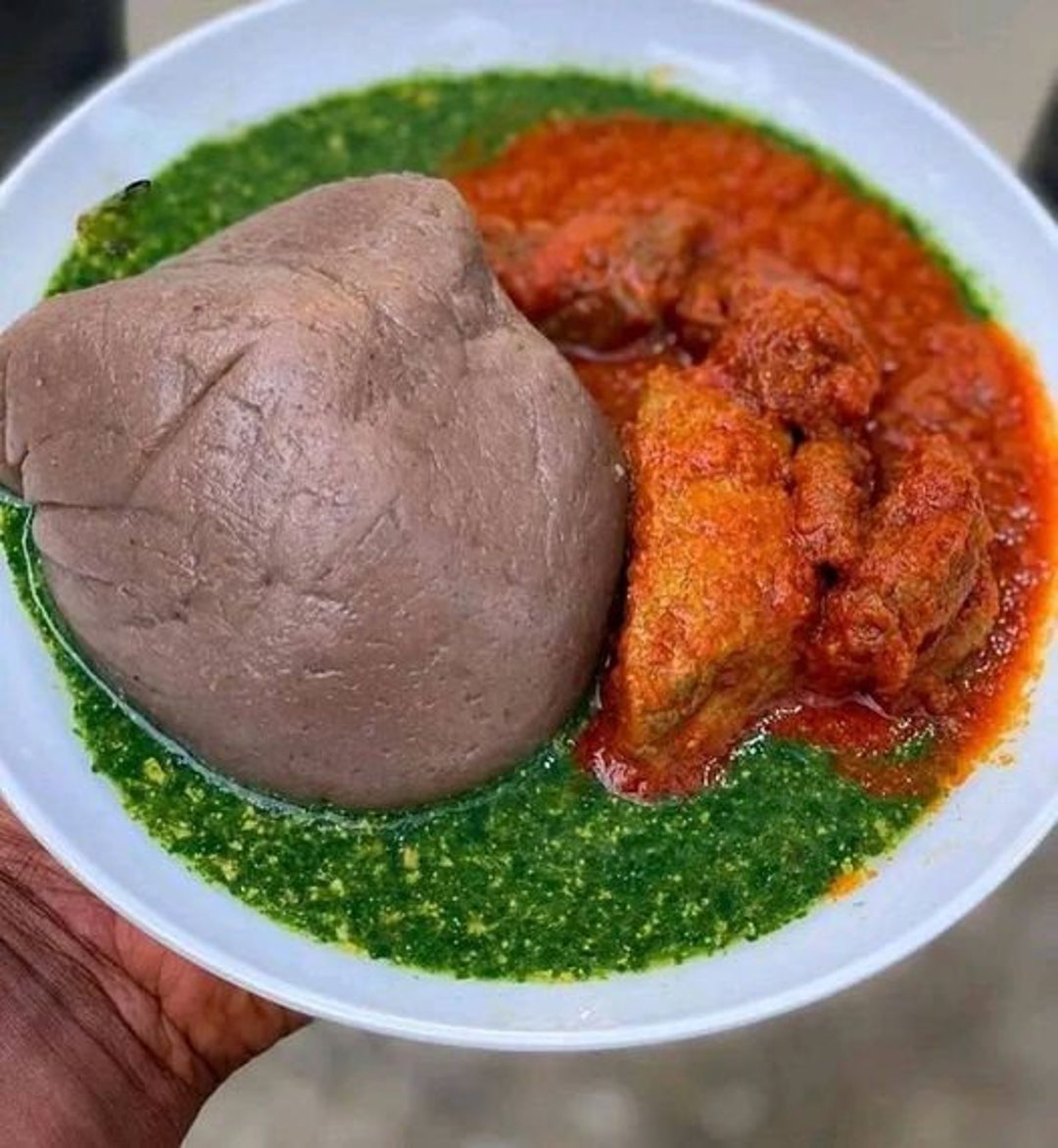 FREE 3 Day Shipping 3LB Freshly Made Crispy Ibadan Amala Elubo Powder ...