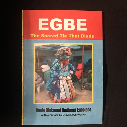 Ifa Book EGBE: the Sacred Tie That Binds Free Shipping ready - Etsy