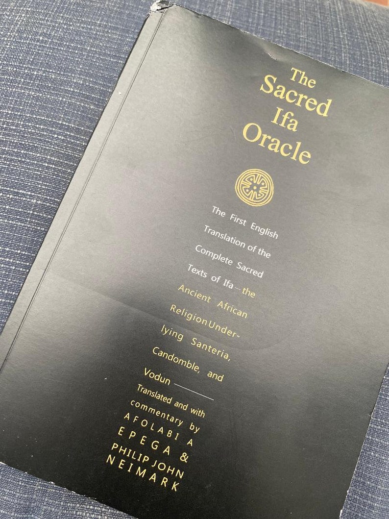 Vintage the Sacred Ifa Oracle 1808 in Stock Ready to Ship - Etsy