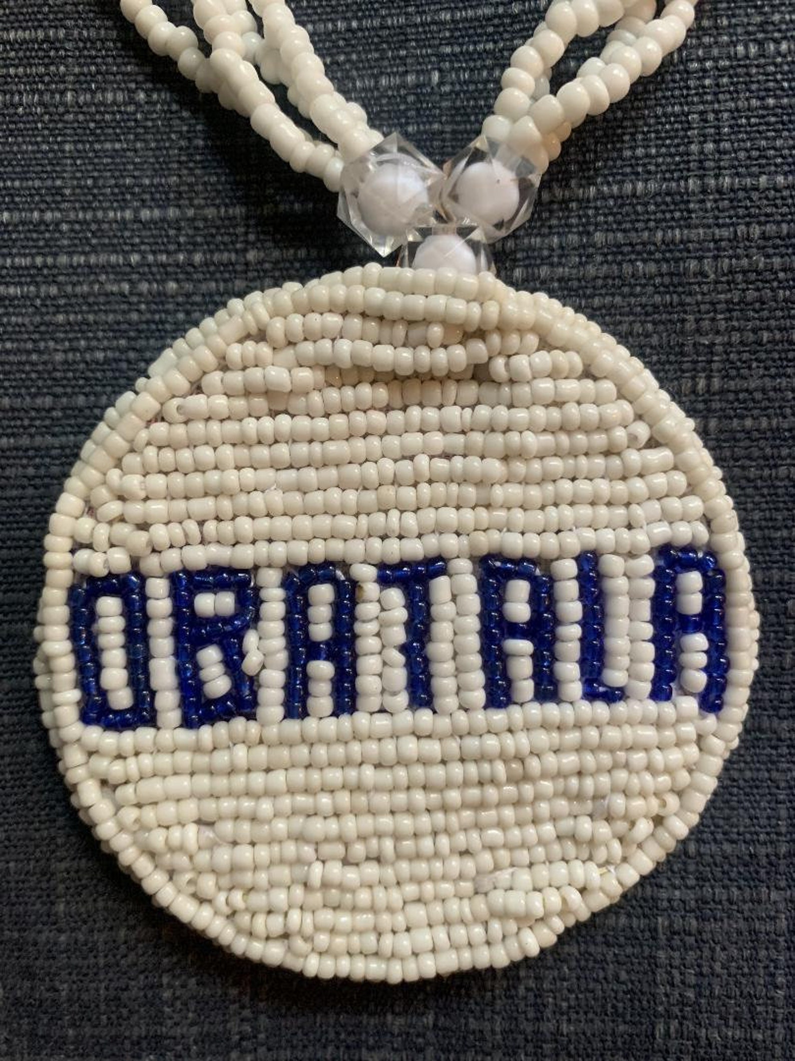 Ileke Obatala Eleke Obatala Obatala Beads Obatala Necklace - Etsy