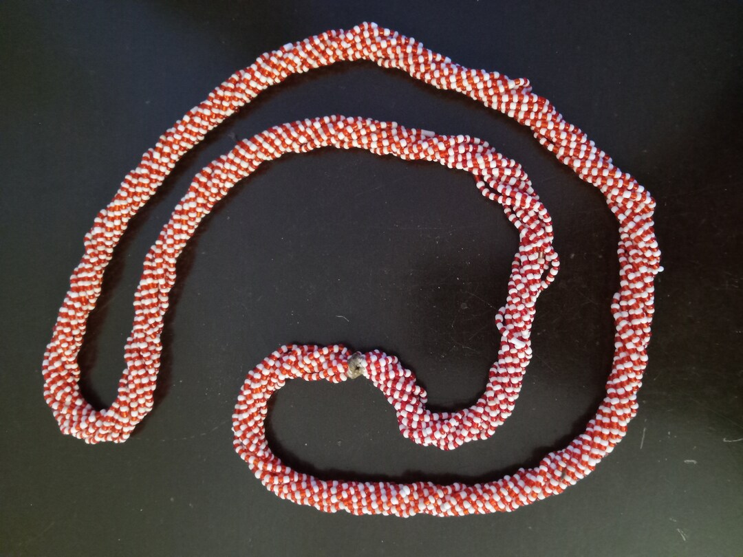 Luxurious Extra Shinny Ileke Sango Eleke Shango Beads Shango Necklace ...