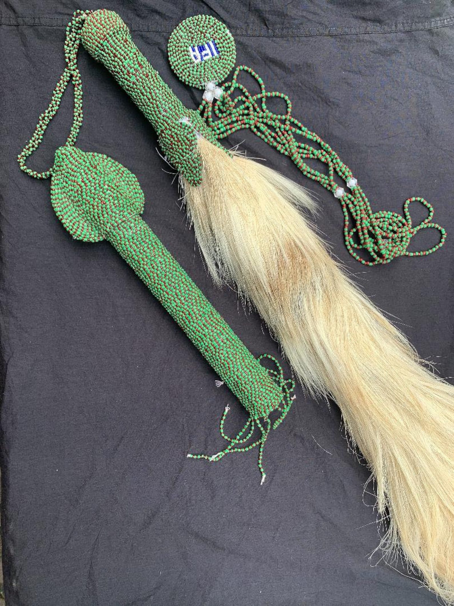 Beaded Iroke Ifa Irukere and Necklace Gift Set for Babalawo | Etsy