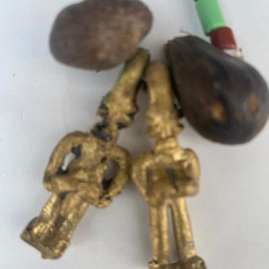 Luxury Glass 44 Inches Edan Ide Ifa Necklace With Two Ikins - Etsy