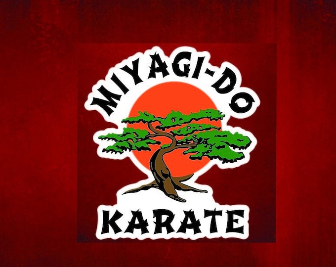 Miyagi-do Karate Sticker/miyagi-do Karate/danielson Sticker/karate ...