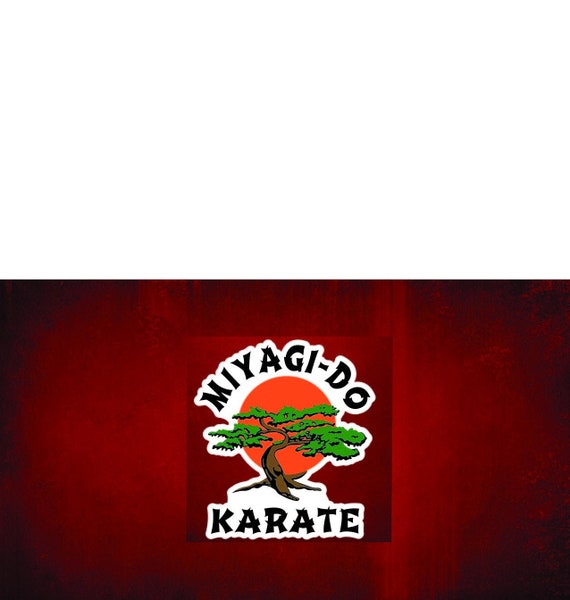 Miyagi-Do Karate Sticker/Miyagi-Do Karate/Danielson | Etsy