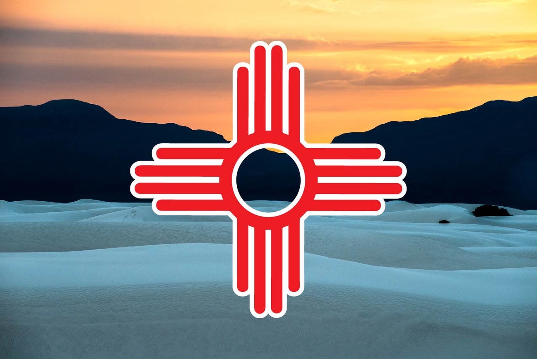 Zia Sticker\ Zia Decal/new Mexico Zia Sticker/new Mexico Sticker/zia ...