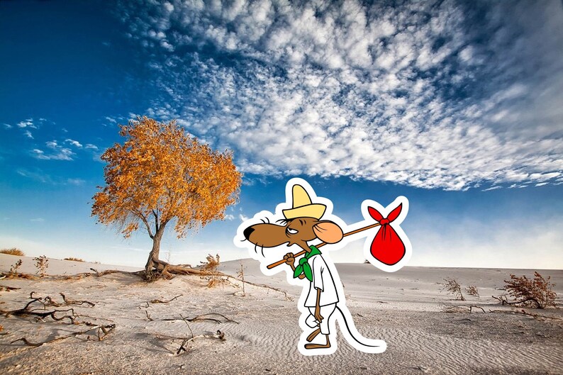 Slow Poke Rodriguez Sticker: Looney Tunes Funny Sticker - Etsy