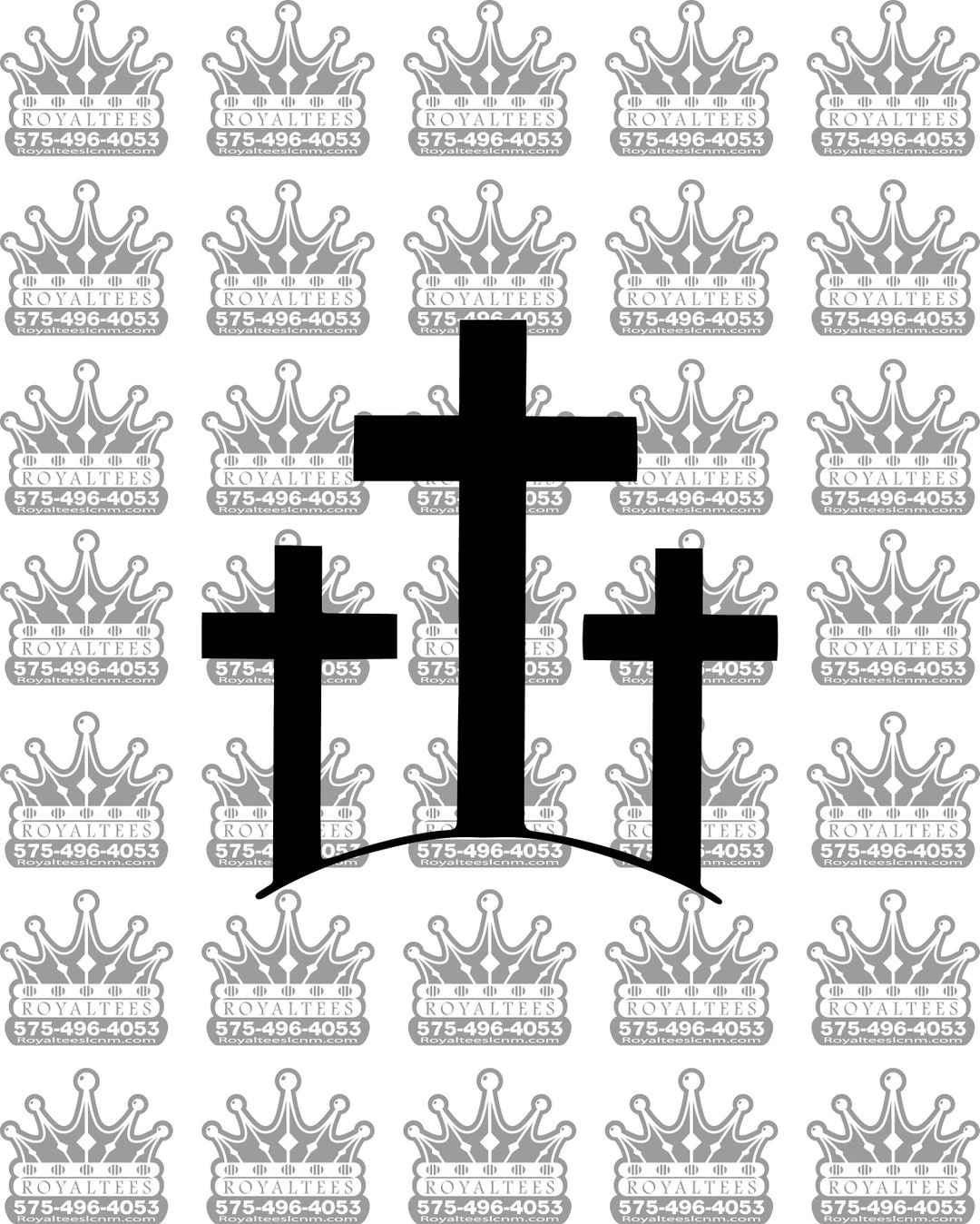 Three Crosses Svg, - Etsy