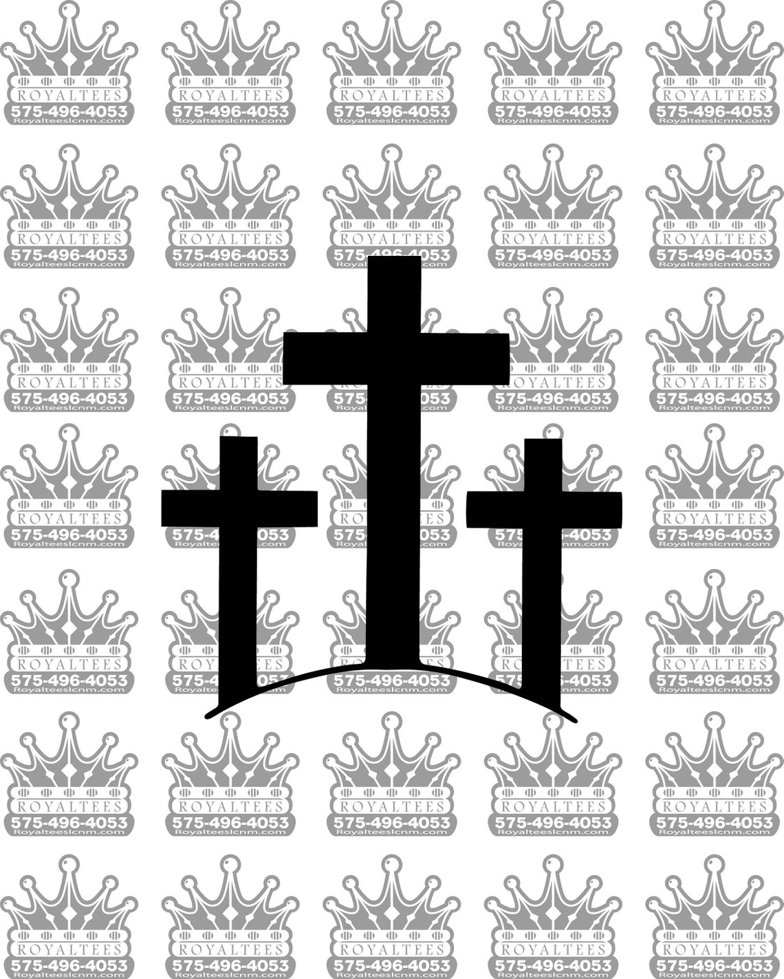 Three Crosses Svg, - Etsy