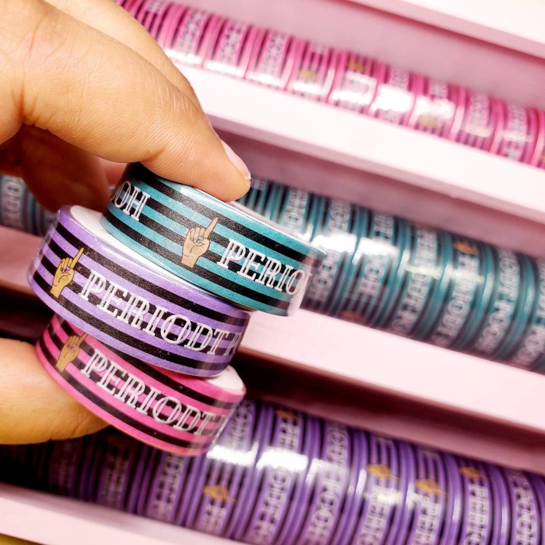 Periodt Pooh Washi Tape Black Girl Washi Tape Periodt Washi - Etsy