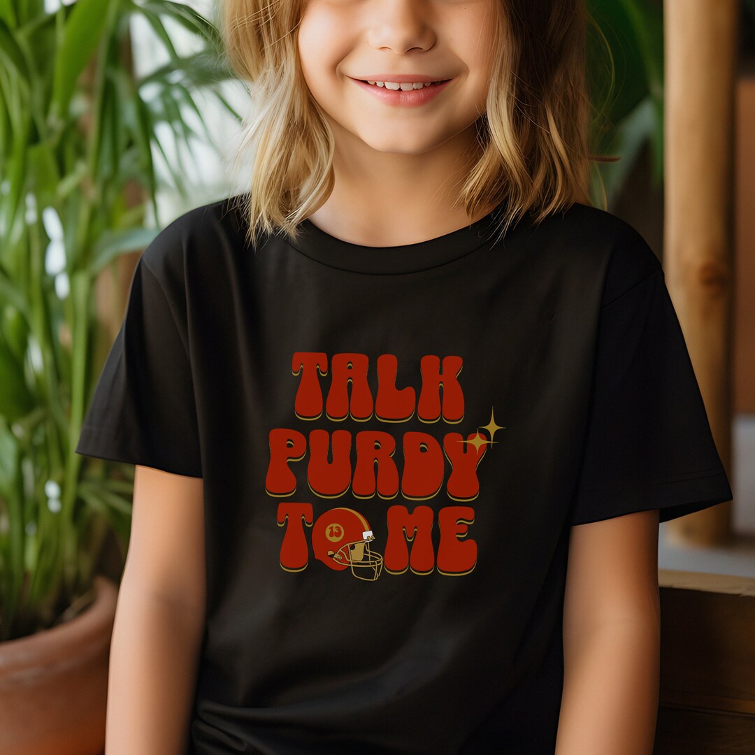 Kids Purdy Shirt, Purdy, San Francisco Football Shirt, Kids San ...