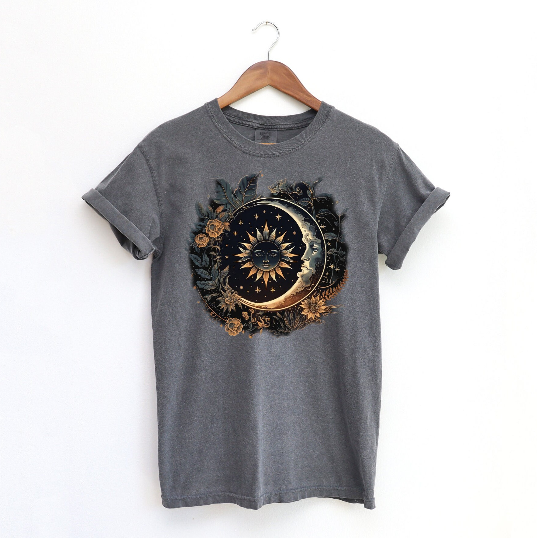 Celestial T Shirts Moon Graphic T Shirt Moon Astrology - Etsy
