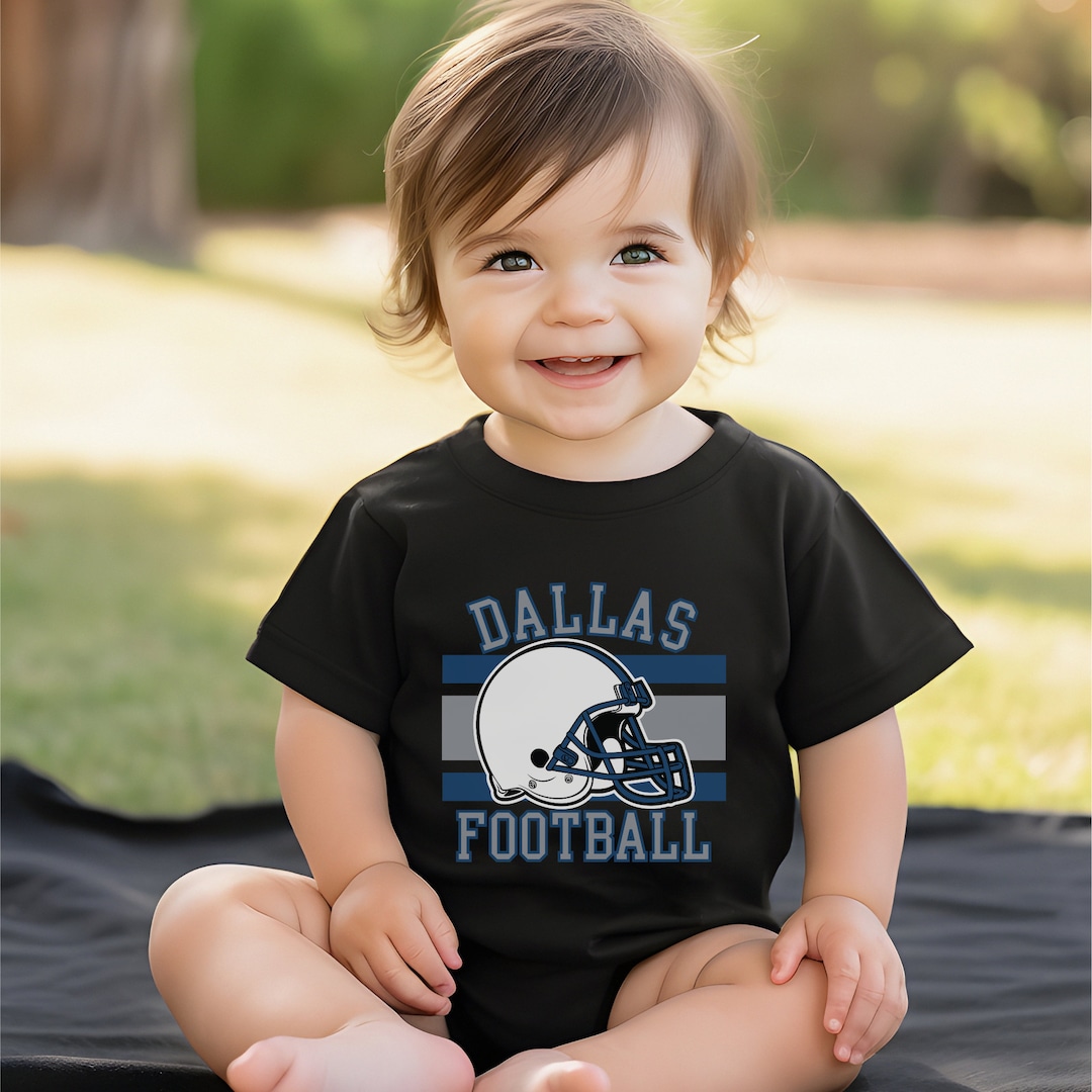 Baby Football Shirt, Dallas Football Tshirt, Dallas Football Shirt ...