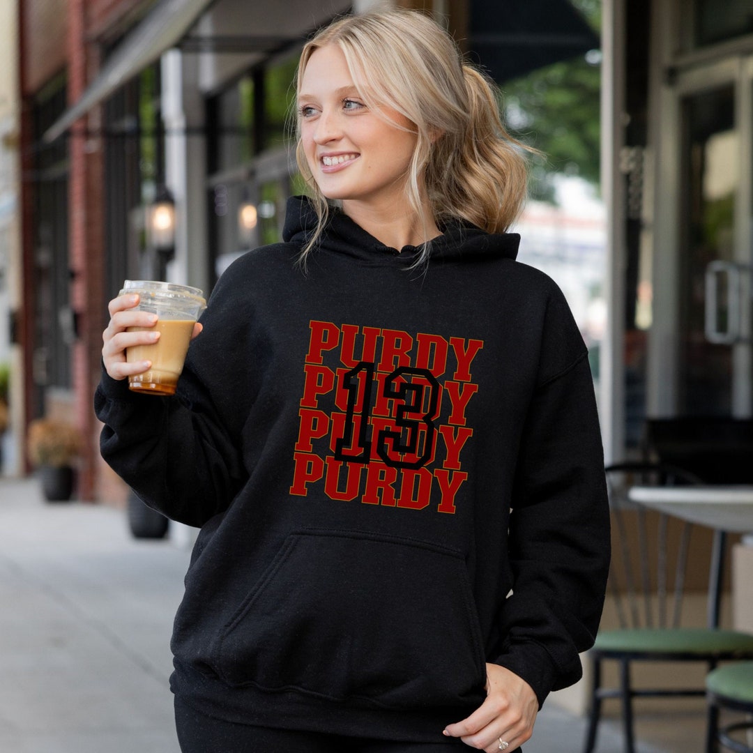 Purdy San Francisco Football Hoodie, SF Sweatshirt - Etsy