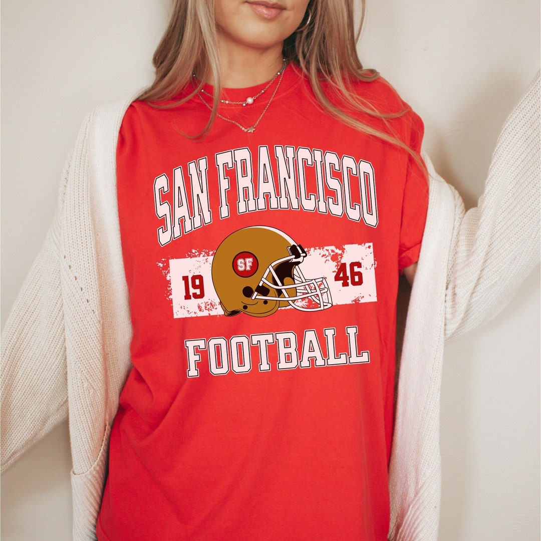 San Francisco Football Shirt, San Francisco Football, Comfort Colors ...