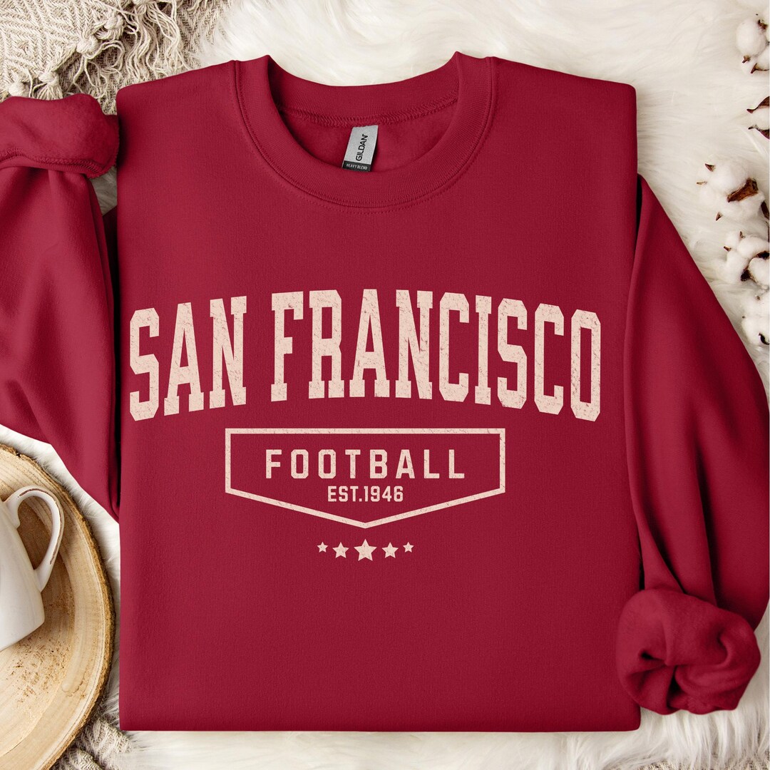 Vintage Inspired San Francisco Football, San Francisco Football ...
