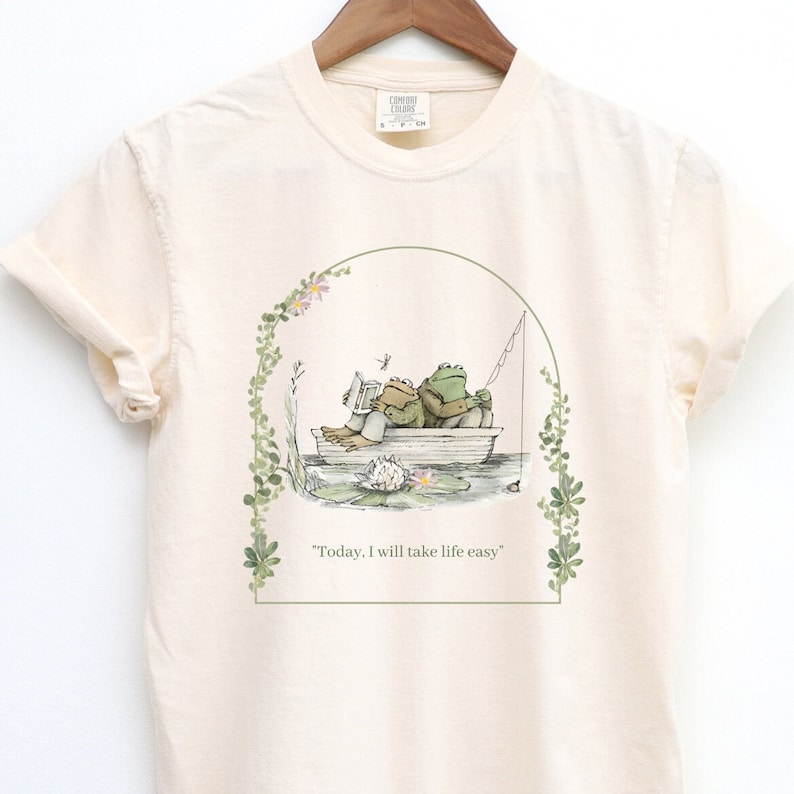 Classic Book Vintage Inspired Frog and Toad Shirt Comfort - Etsy