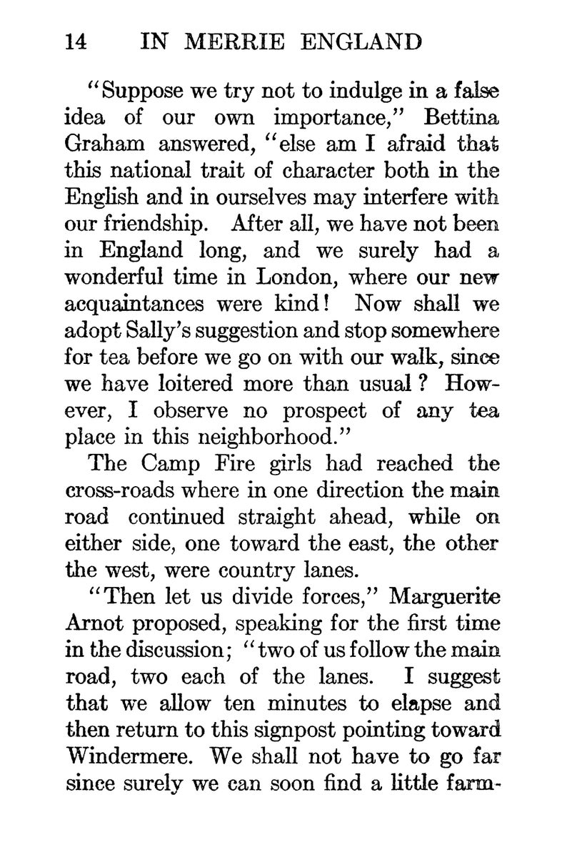 The Camp Fire Girls in Merrie England by Margaret Vandercook - Ebook ...