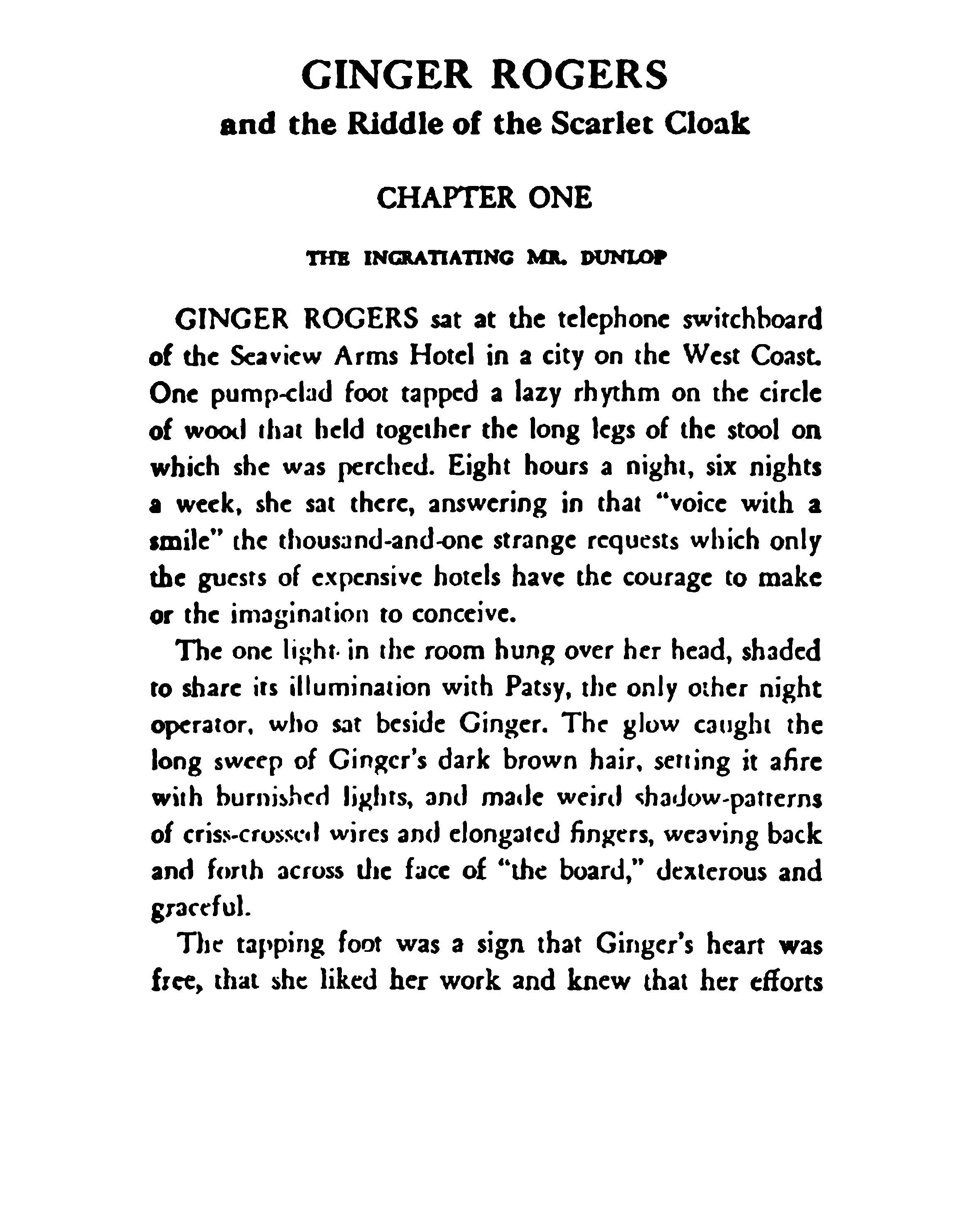 The Riddle of the Scarlet Cloak by Lela Rogers Ebook PDF Digital ...