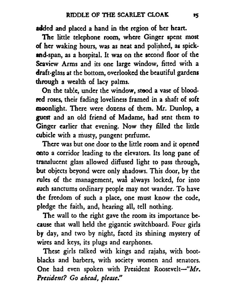 The Riddle of the Scarlet Cloak by Lela Rogers Ebook PDF Digital ...