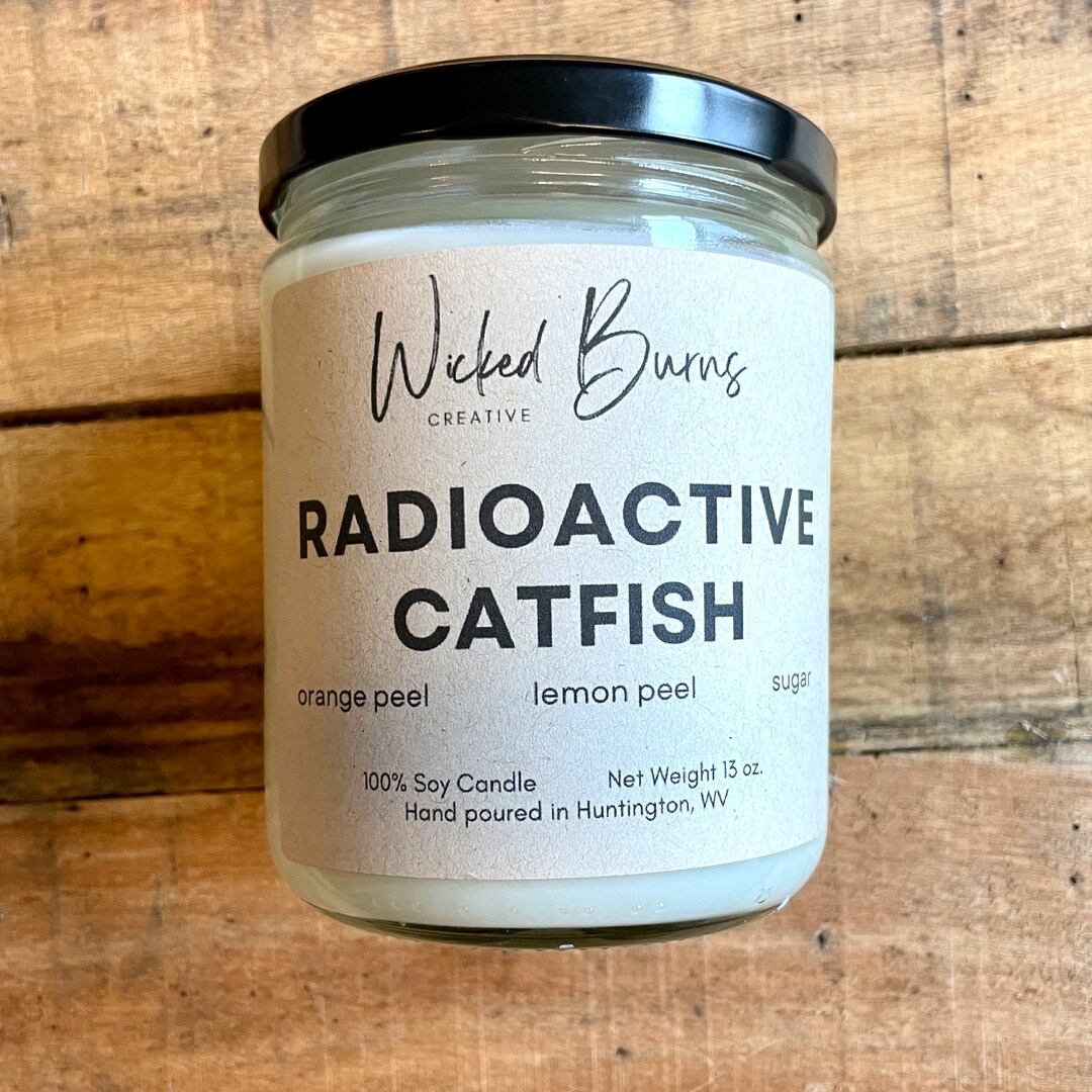 Radioactive Catfish Hand Poured Soy Jar Candle 13oz - Etsy