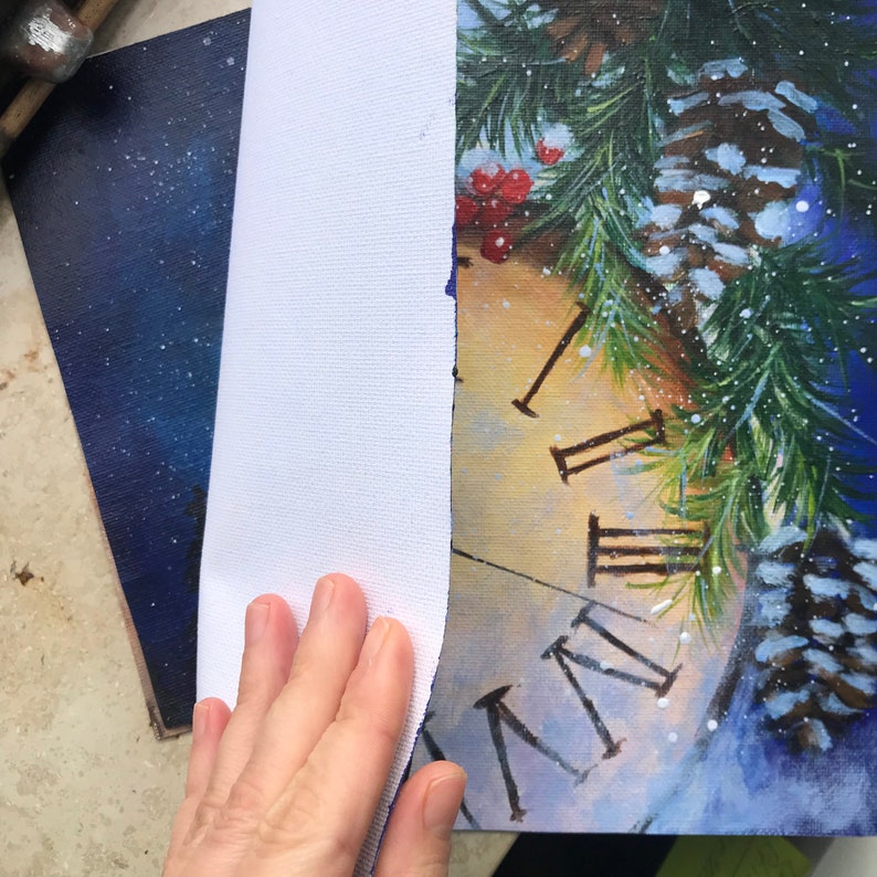 Acrylic Painting Original | Cones | Spruce Cones | Acrylic | Handmade ...