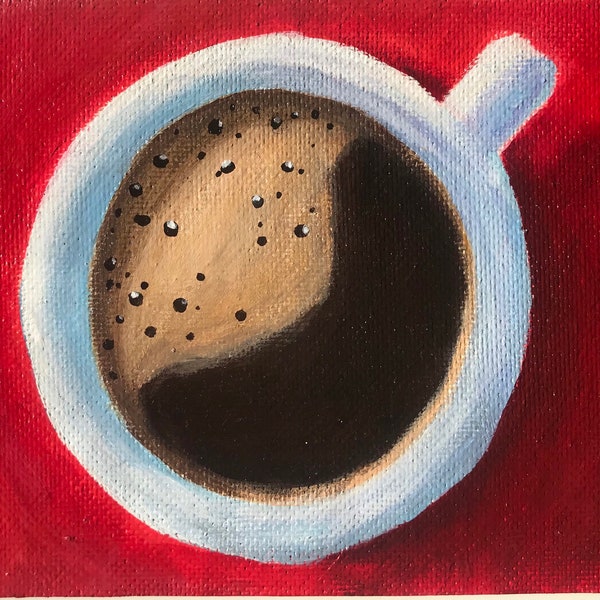 Acrylic Coffee Art - Etsy