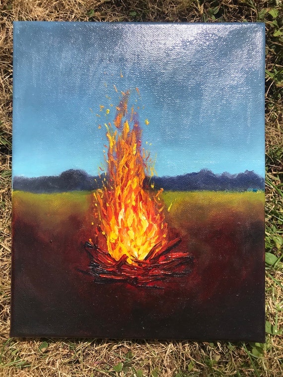 Fire Painting Oil