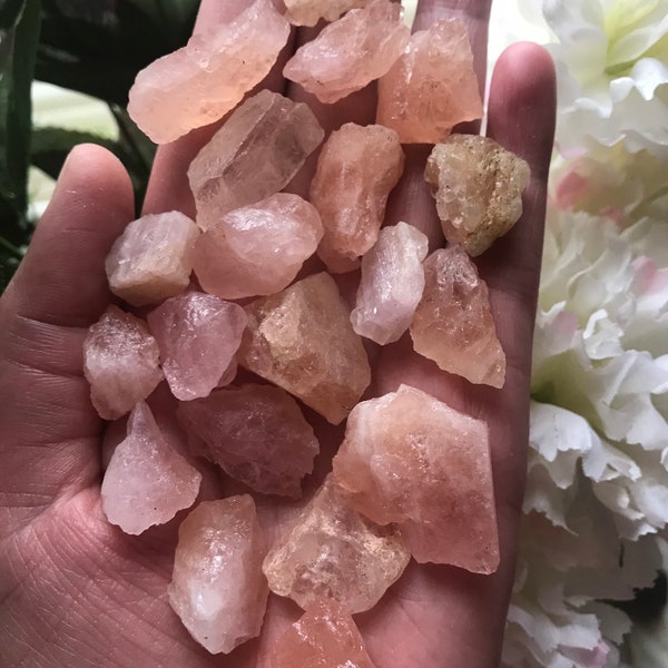 Raw Morganite - Etsy