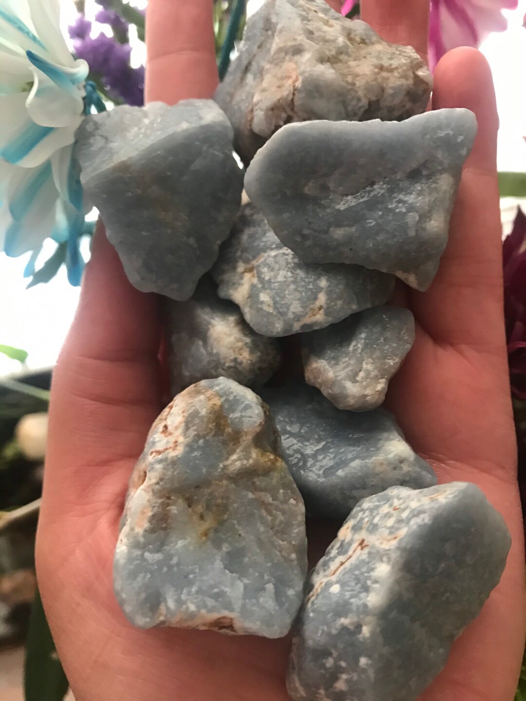 Angelite Stone-raw Angelite Stone-angelite Crystal-raw Angelite Crystal ...