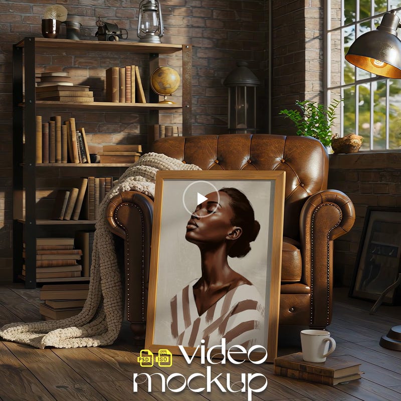 Video Presentation Mockup - Etsy