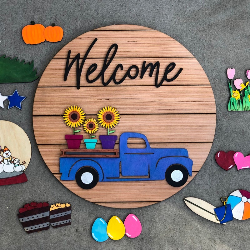 Seasonal Sign - Etsy