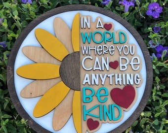 Kindness our Kind of People Yard Sign 12x18 Corrugated - Etsy