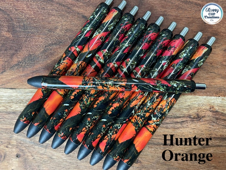 Camo Hunter Pens for Men and Women Camouflage Refillable - Etsy
