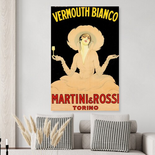 Vintage Alcohol Poster Kina Lillet Ad | Etsy