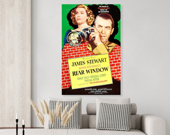 Rear Window Movie Poster - Etsy