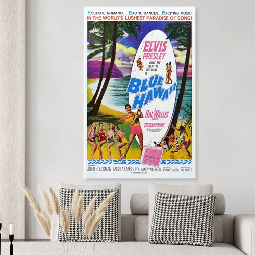 Blue Hawaii Movie Poster - Etsy