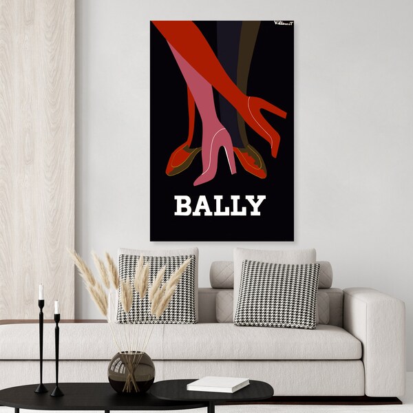 Bally Poster - Etsy