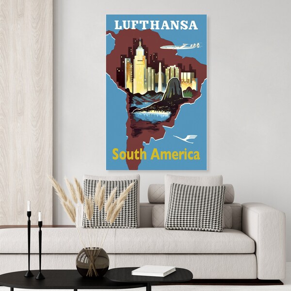 South America Posters - Etsy