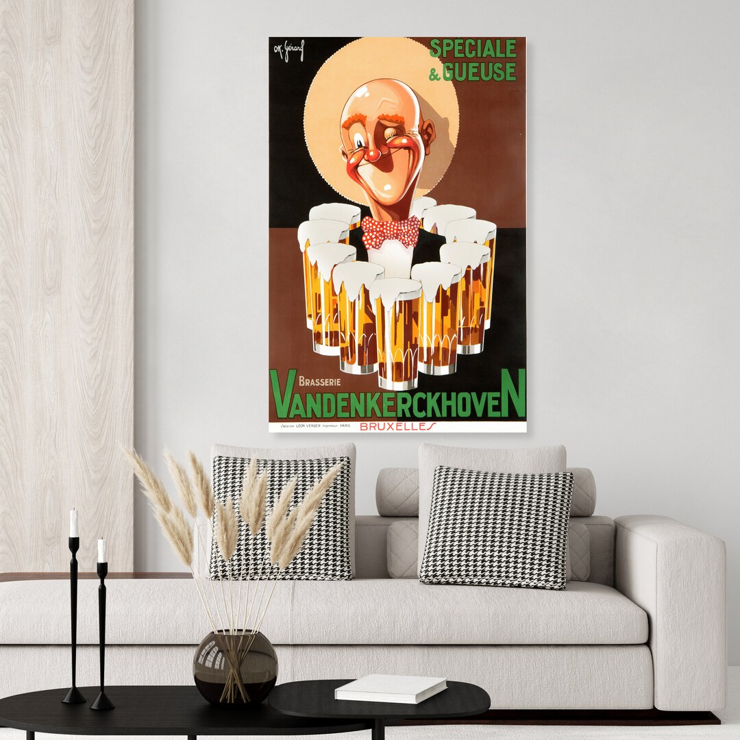 Vintage Dutch Beer Poster - Etsy