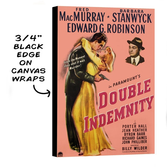 Double Indemnity Movie Poster