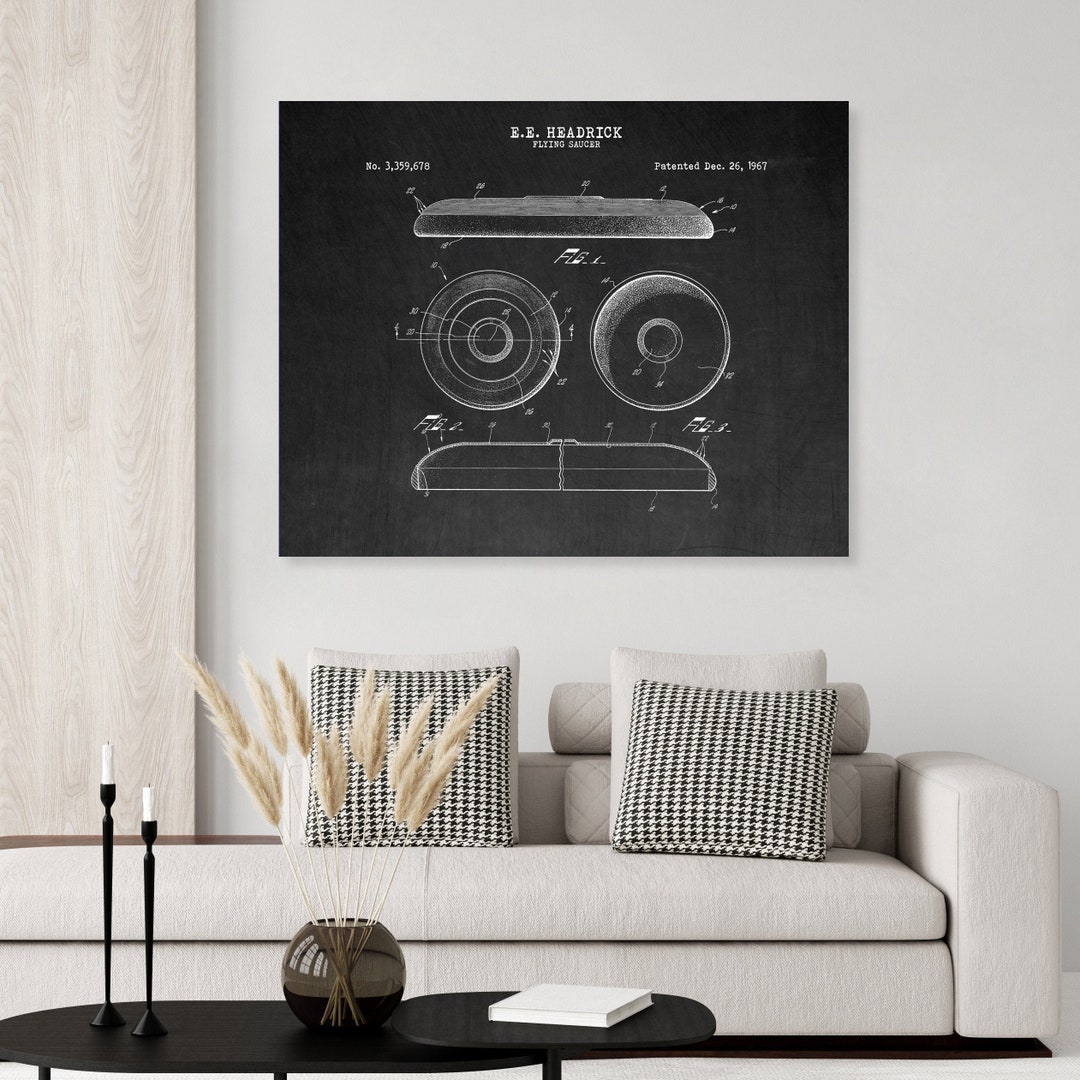 Frisbee Patent Print - Etsy