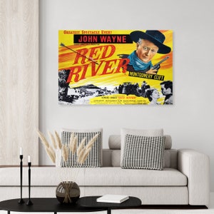 Red River Movie Poster - Etsy