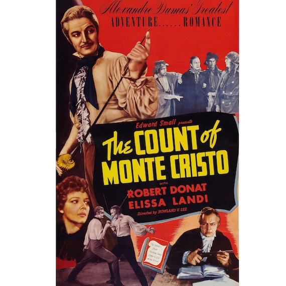 Count Of Monte Cristo Movie Poster